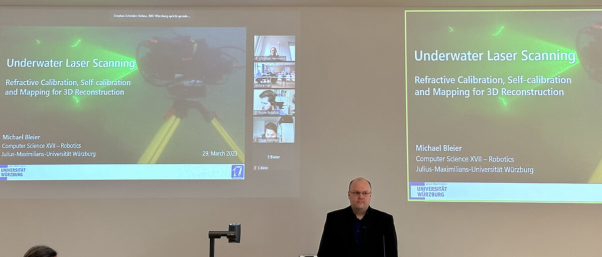 Michael Bleier successfully completes his PhD! - Robotics