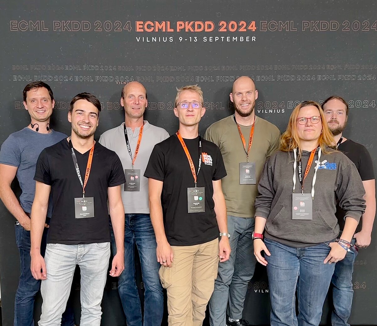 Three paper presentations at the ECML PKDD 2024 - Data Science Chair